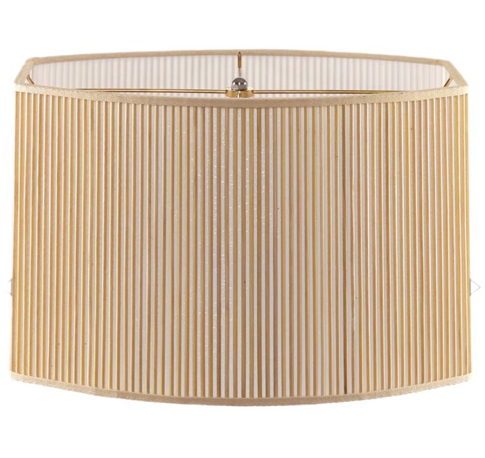 Rectangular Drum Wood Stick Lampshade
